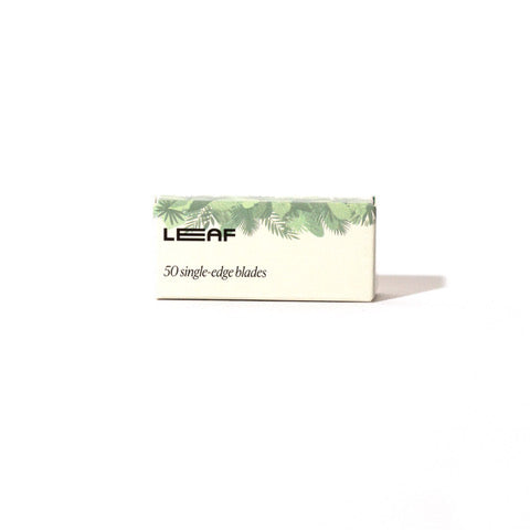 Leaf Shave Single Edge Blades (50) – NOAH