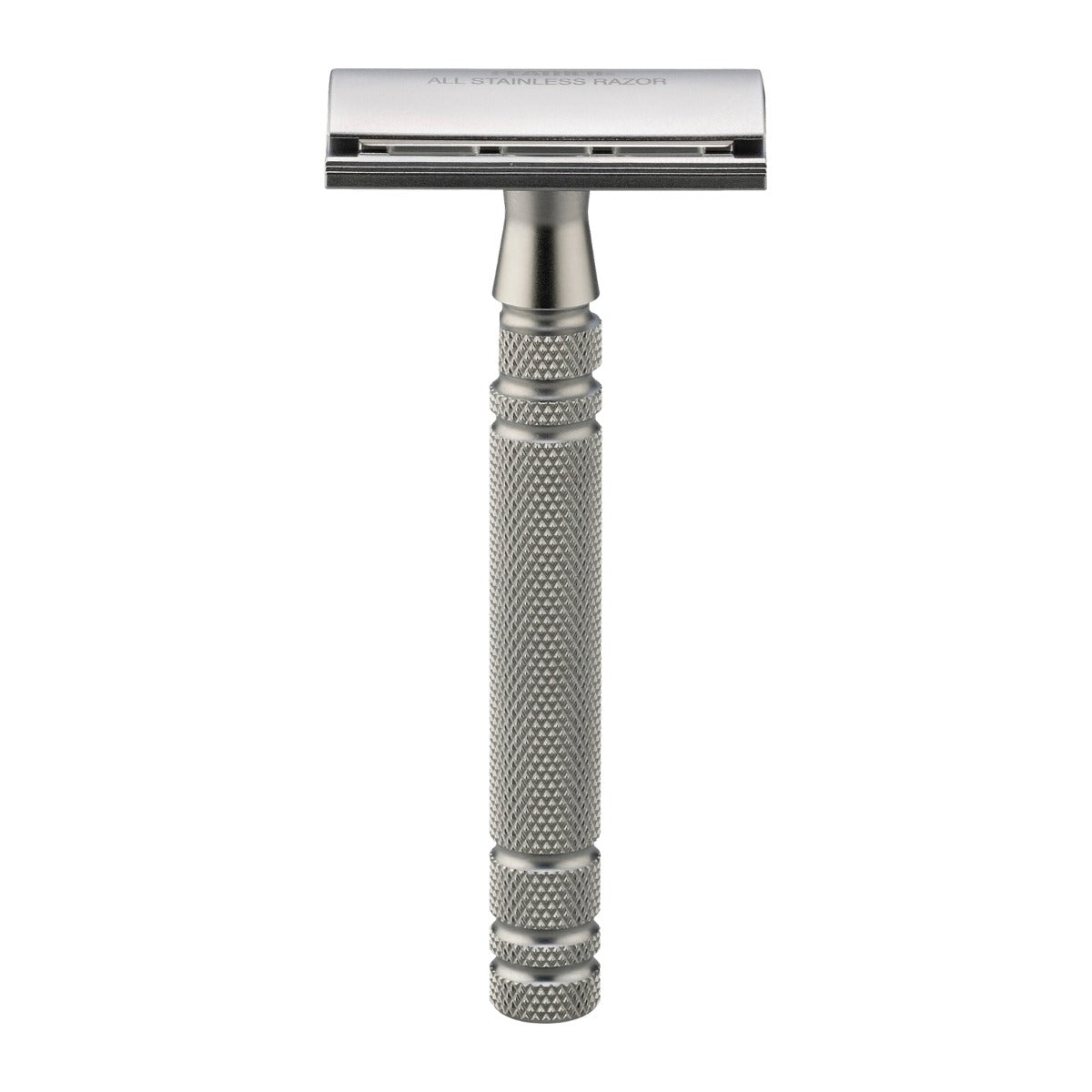 Feather AS-D2 All Stainless Steel Double Edge Safety Razor – NOAH